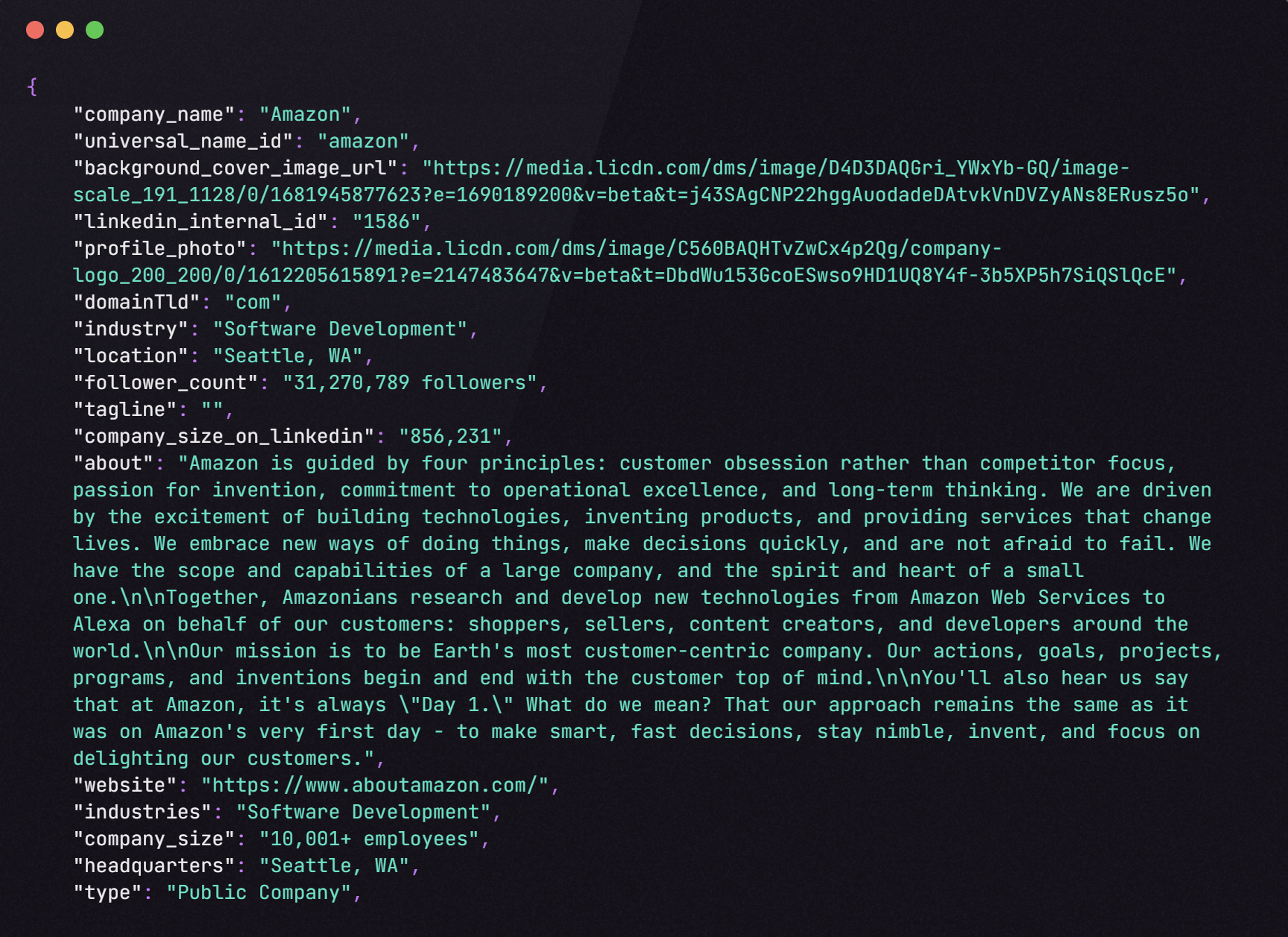 Company Enrichment API | Get Fresh Comprehensive Data Points about ...