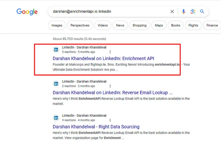 How To Find Linkedin Profile Using Email Address Bulk Enrichment
